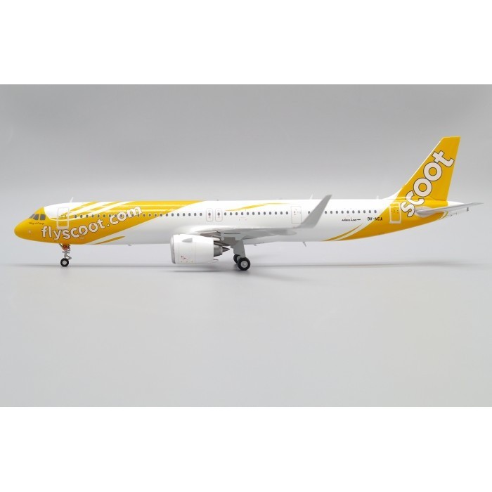 Jual DIECAST PESAWAT TERBANG Scoot Airlines A321neo 9V-NCA By JC Wings ...