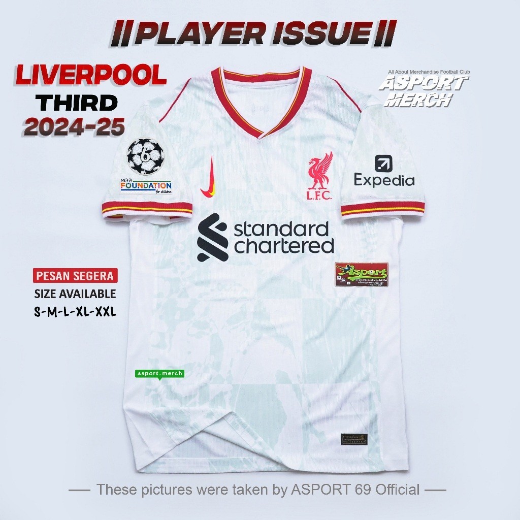 Jual JERSEY LIVERPOOL THIRD 3RD PLAYER ISSUE 2024 2025 JERSEY LFC 3RD ...