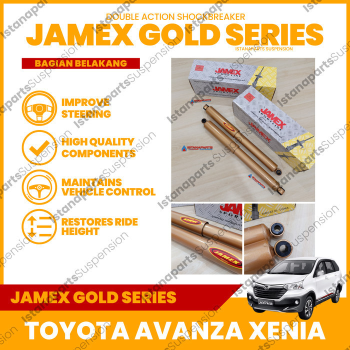 Jual Shockbreaker Shock Breaker Merk Jamex Gold Toyota Avanza Xenia Belakang Standard Original ...