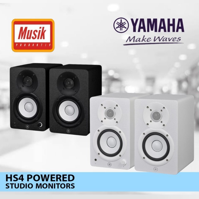 Jual Speaker Monitor Studio Yamaha HS-4 / HS4 / HS 4 | Shopee Indonesia