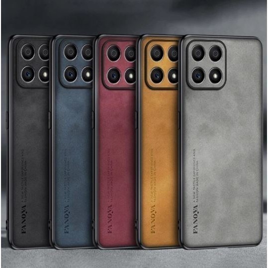 Jual Case Poco X6 5G / X6 PRO 5G Fanoya Premium Nappa Leather Soft Case ...