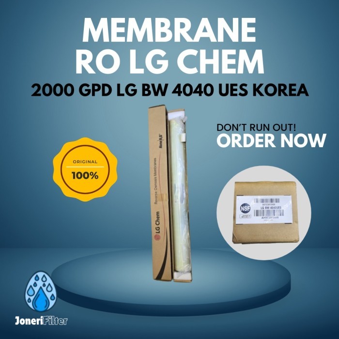 Jual Membrane LG 4040 BW UES 2000GPD Filter Air Reverse Osmosis RO Tipe ...