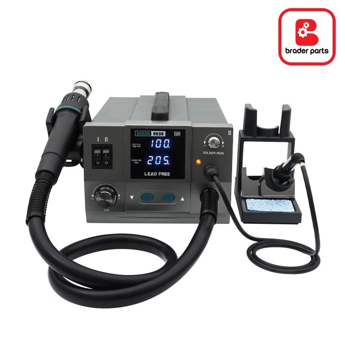 Jual HOT AIR AND SOLDERING STATION SUGON 9630 | Shopee Indonesia