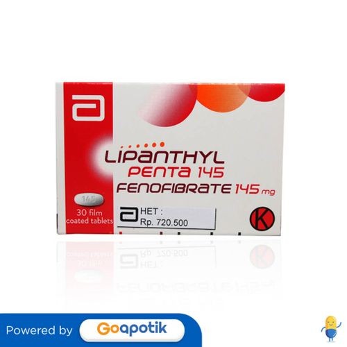 Jual Lipanthyl Penta 145 Mg Box 30 Tablet | Shopee Indonesia