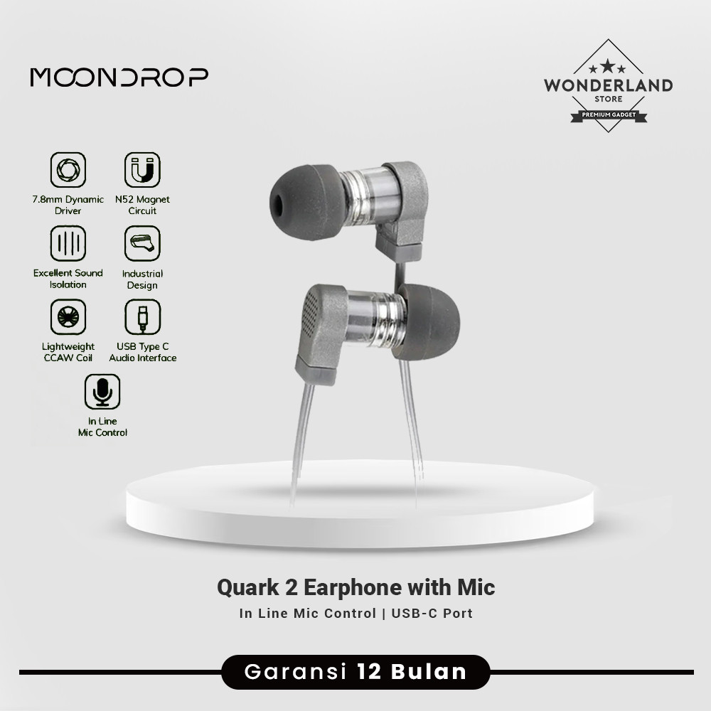 Jual Moondrop Quark2 / Quark 2 / Quarks 2 Dynamic Driver In Ear Monitor ...