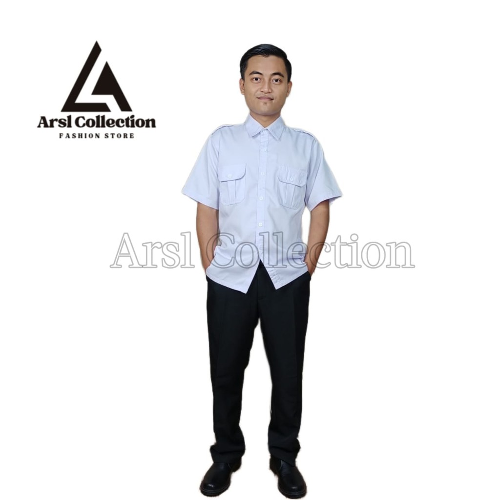 Jual Kemeja Putih ASN Pria – Seragam PDH Resmi untuk Pegawai Negeri ...