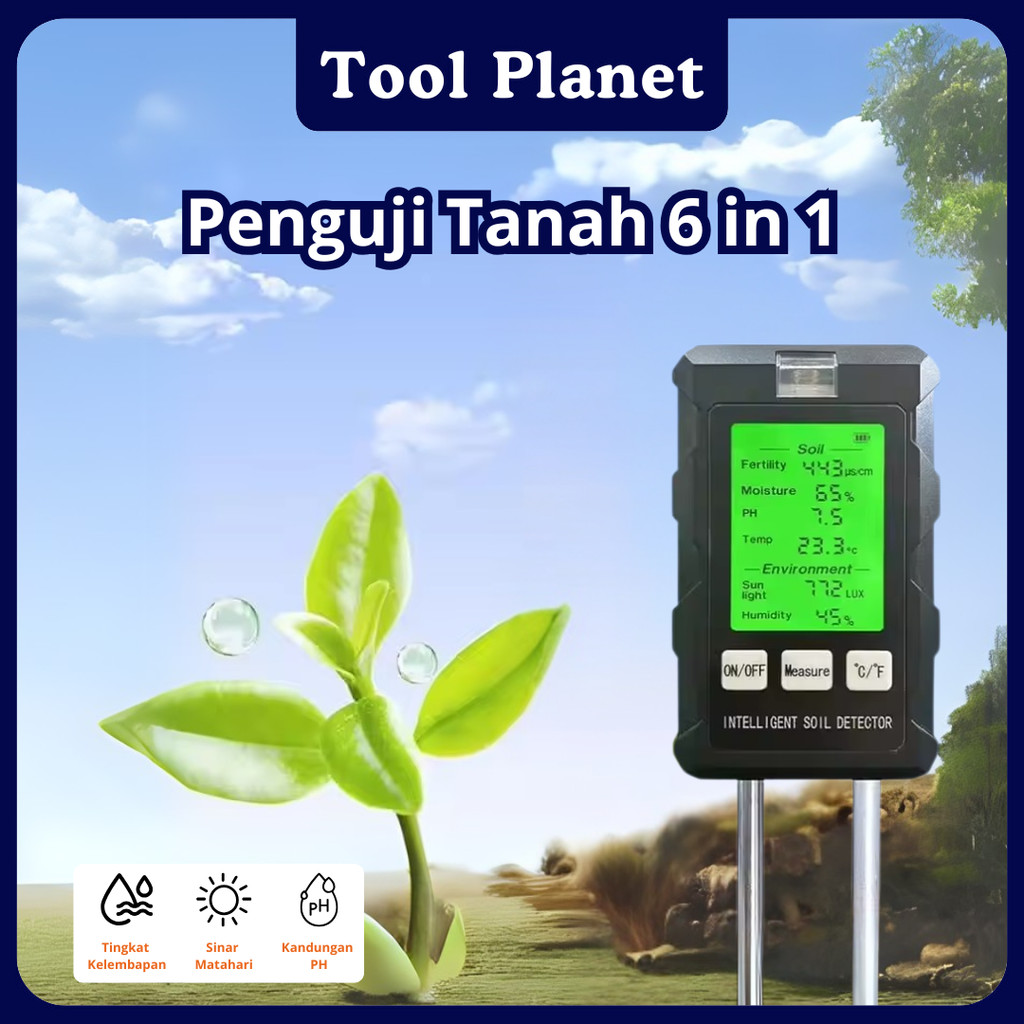 Jual Tool Planet (Garansi 1 Tahun) Penguji analisa tanah digital ...