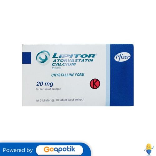 Jual Lipitor 20 Mg Box 30 Tablet | Shopee Indonesia