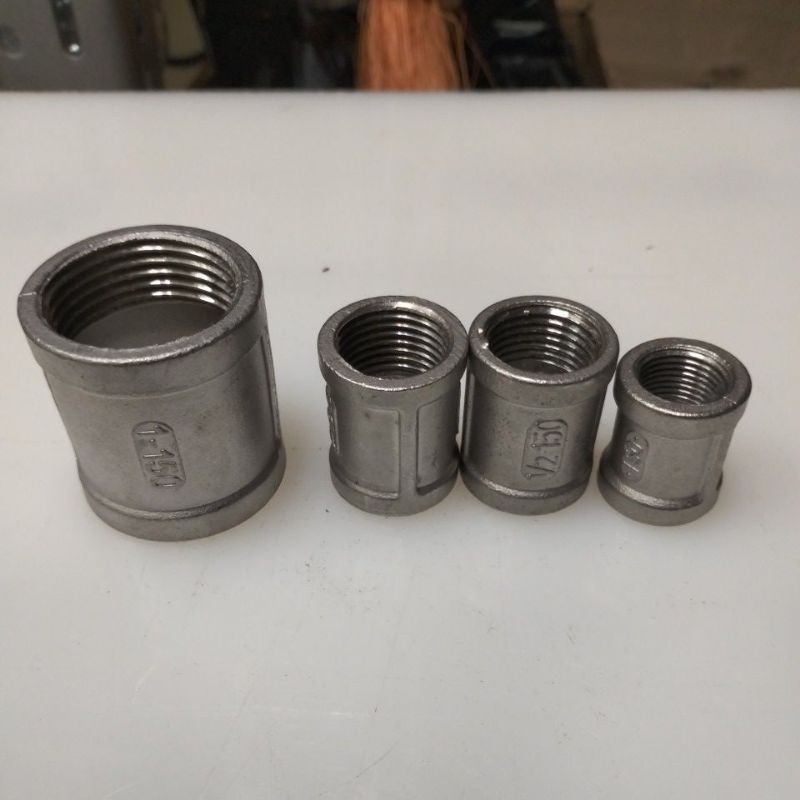 Jual Socket Banded Stainless 304 Sock Sambung Sok Drat SDD SS304 Ukuran ...