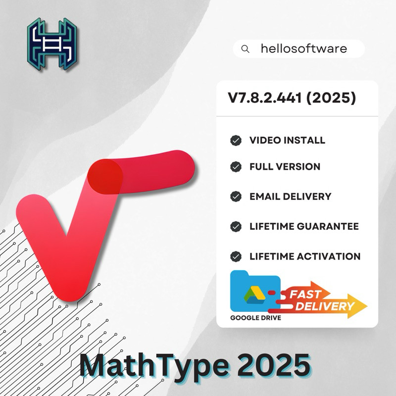 Jual MathType 7 2025 v7.8.2.441 Full Version (Versi Terbaru) | Shopee Indonesia