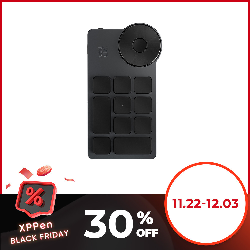 Jual XPPen ACK05 Wireless Shortcut Remote 10 Customized Shortcut Keys ...
