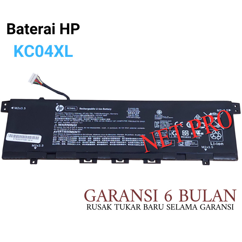 Jual Baterai HP KC04XL For Envy X360 13-AH 13-AG 13M-AQ 13-AQ0008TX -NP ...