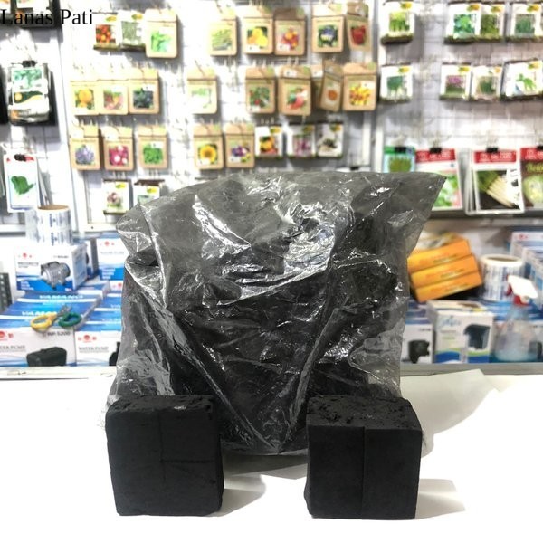 Jual Arang Briket Shisha Barbeque Areng Batok Kelapa Kayu Barbeque 1kg ...