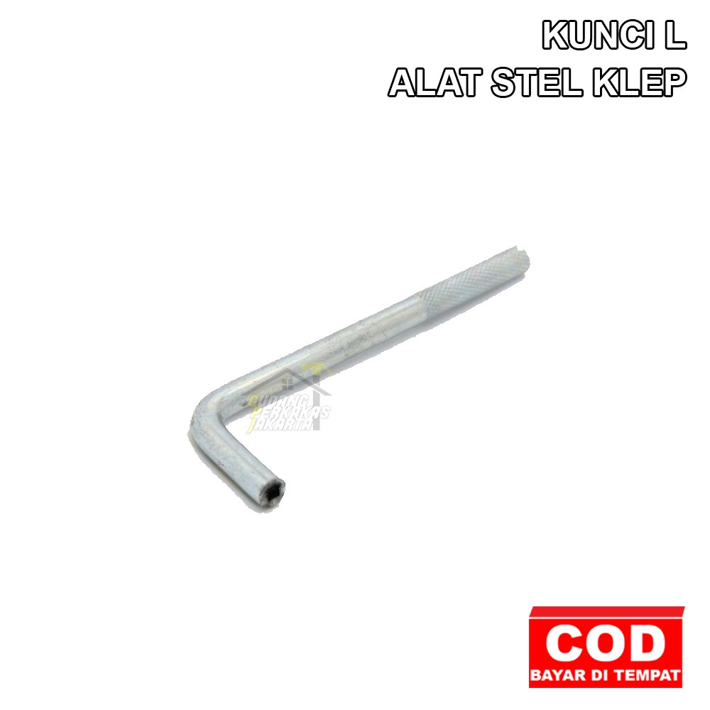 Jual Kunci stel klep katup kendaraan L lubang kotak full chrome ...