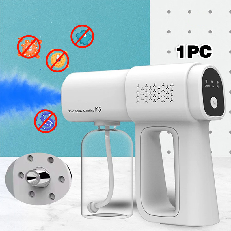 Jual 500ml Nano Spray Gun Disinfektan UV Light Atomizer Hand Sanitizer ...