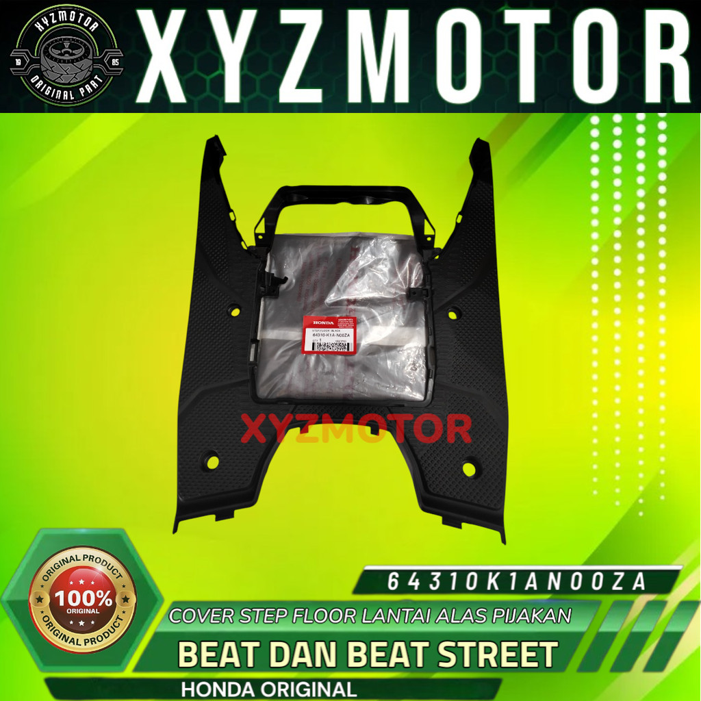 Jual COVER STEP FLOOR LANTAI ALAS PIJAKAN BEAT DAN BEAT STREET HONDA 64310-K1A-N00ZA ORIGINAL ...