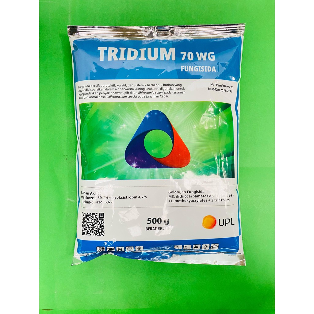 Jual Fungisida triple action TRIDIUM 70WG pengendali jamur isi 500gr ...
