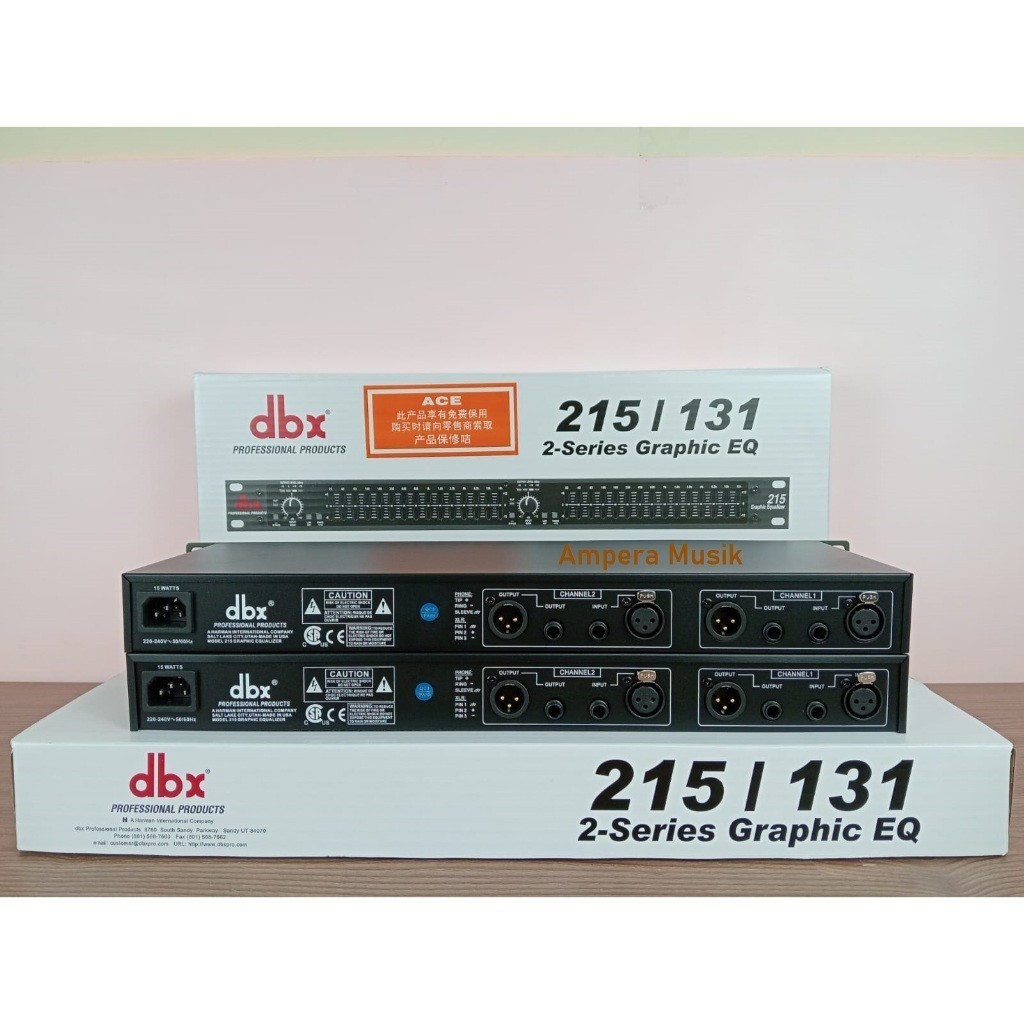 Jual Equalizer DBX 215 ( 15 band ) / DBX 215 / DBX215 | Shopee Indonesia
