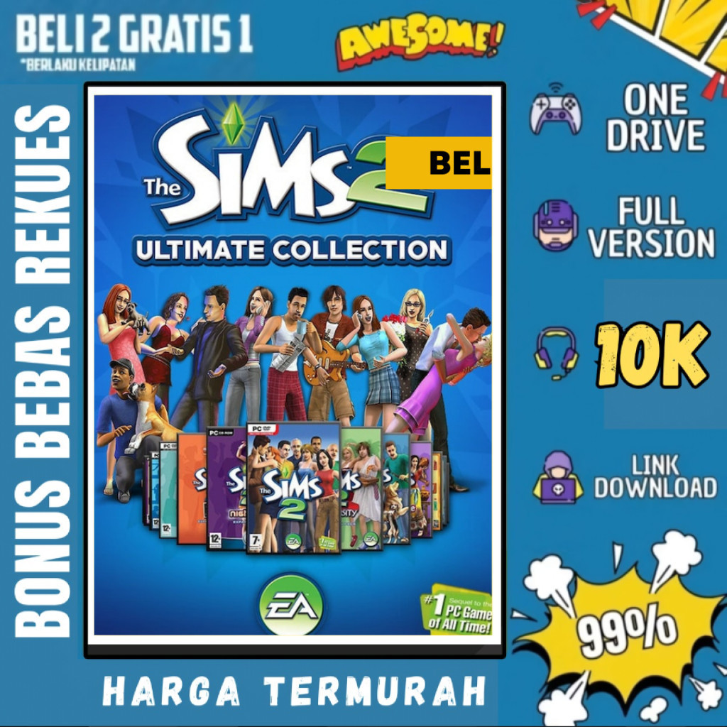 Jual THE SIMS 2 ULTIMATE COLLECTION - GAME PC - GAME LAPTOP - PC GAMES ...