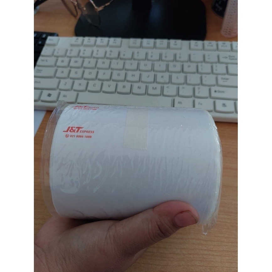 Jual Kertas Thermal 150x100mm LABEL BARCODE JNT 1 DUS Isi 12 Roll resi ...