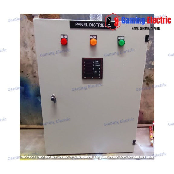 Jual Panel distribusi 3 phase 100A + Metering Digital Box 1.2mm ...