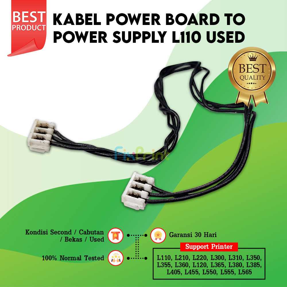 Jual Kabel Power Mainboard to Power Supply Epson L110 L210 L220 L300 ...