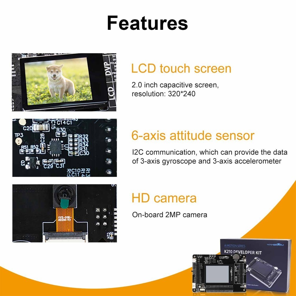 Jual Yahboom K210 Developer Kit support C Language MicroPython ...