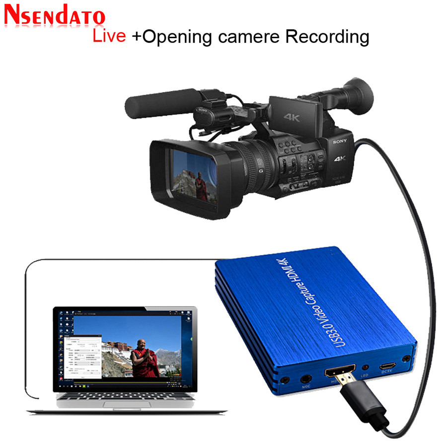 Jual 4K HDMI To USB3.0 Video Capture Card Dongle 1080P 60fps HD USB ...