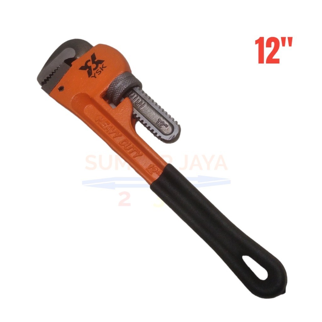 Jual Kunci Pipa 12 inch / Pipa Wrench ukuran 10 12 14 18 inch | Shopee ...