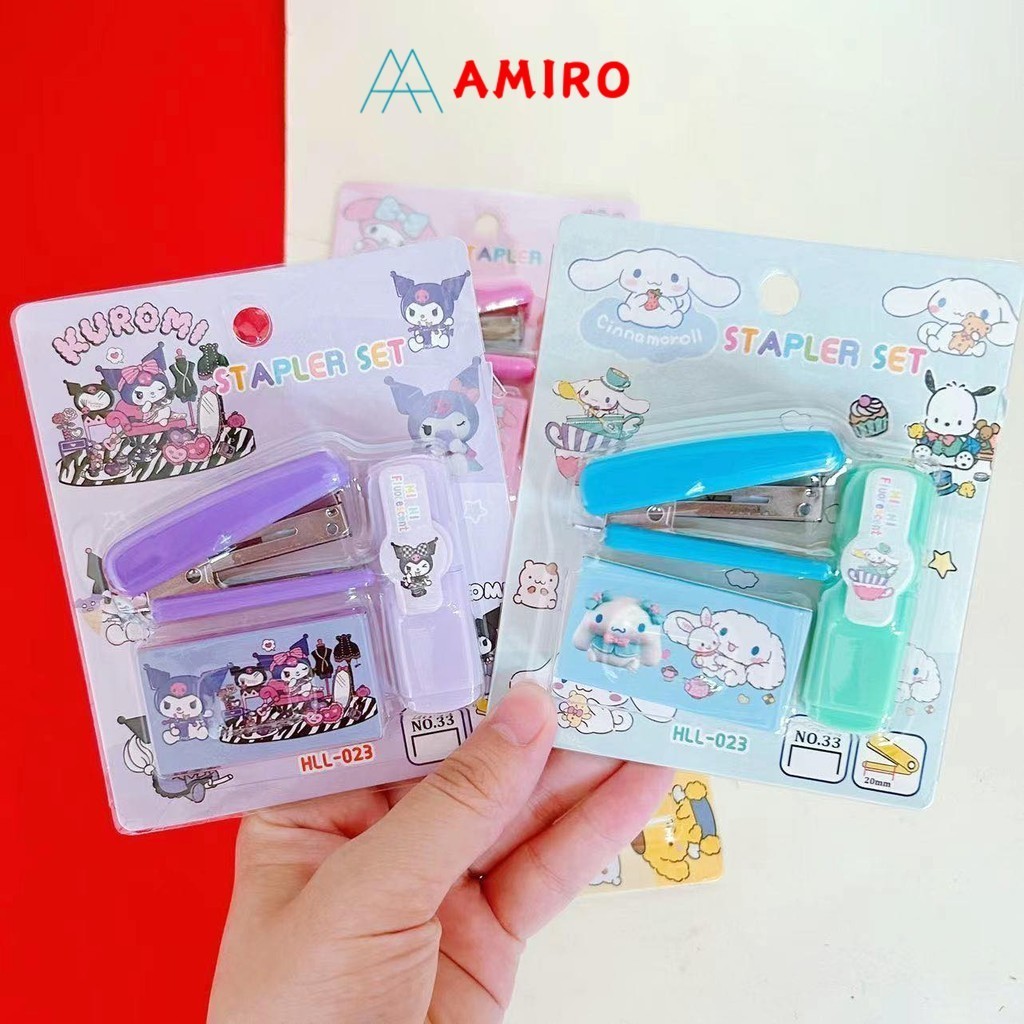 Jual Stapler Staples Stabilo Set Mini Set Staples + isi Mini Set + Stabilo Set / Stapler Isi ...