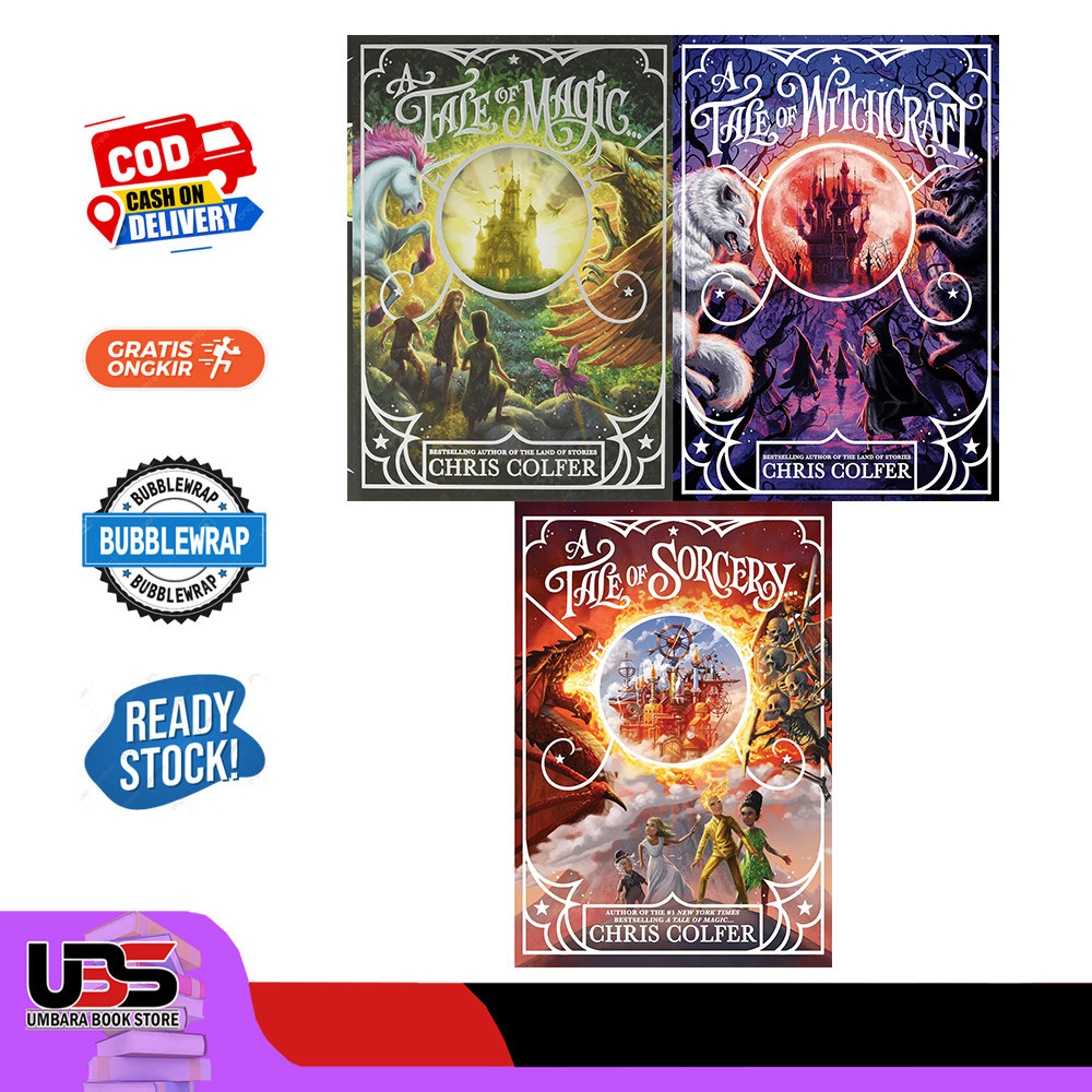 Jual A Tale of Magic Series - Chris Colfer (English) | Shopee Indonesia