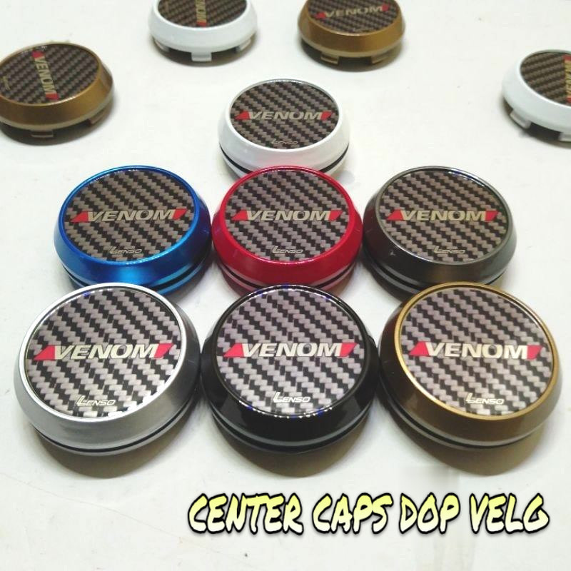 Jual CENTER CAPS DOP VELG LENSO VENOM FF1. VENOM VN3 | Shopee Indonesia