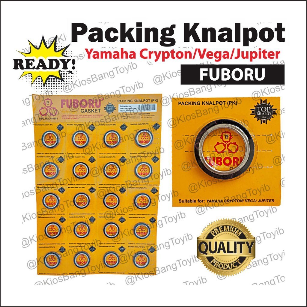Jual Packing Gasket Ring Knalpot/Paking Knalpot Yamaha Crypton Jupiter Vega (Fuboru) | Shopee ...