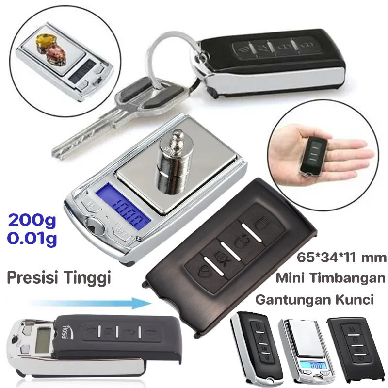 Jual Timbangan Mini Digital Kapasitas 0.01/200 Gram Mini Electronic ...