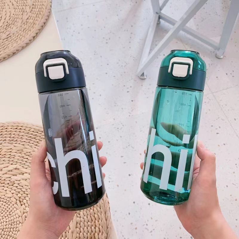 Jual ARO - Botol Minum Aesthetic Water Bottle 650ml BPA Free Botol ...