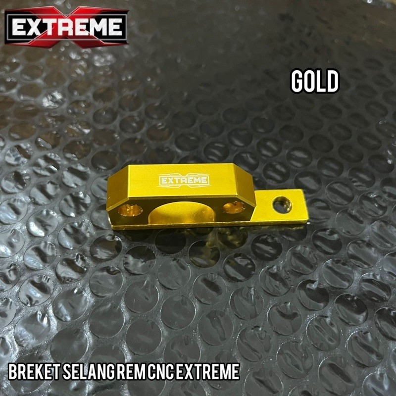 Jual Kleman Selang Clamp Rem Depan Extreme Full Besi Cnc Padat Halus ...