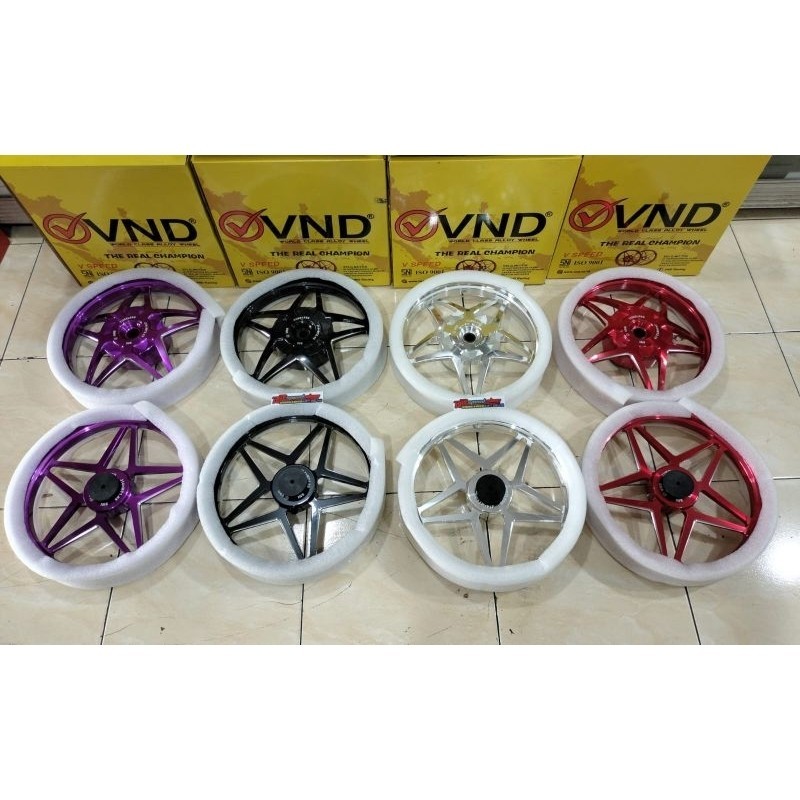 Jual Velg VND V speed model star untuk Vario125/150,Beat Scoopy, Genio | Shopee Indonesia