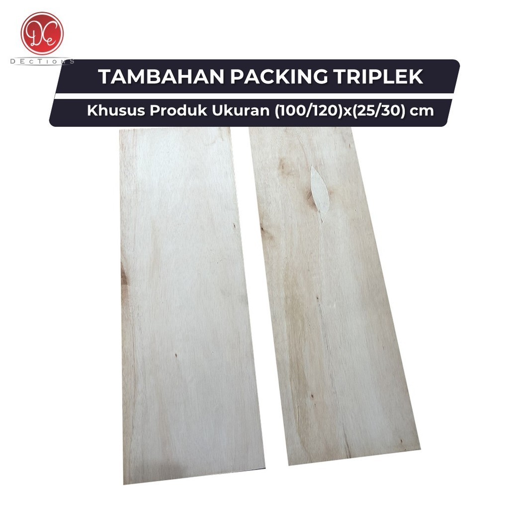 Jual Dections Triplek Kayu 2 Buah 120x30cm Tambahan Packing Produk Agar ...