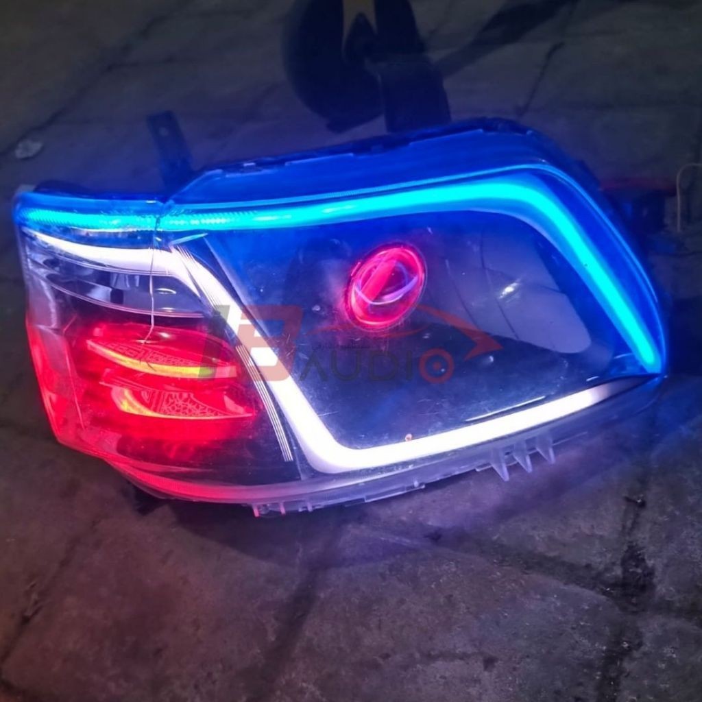 Jual Lampu Headlamp Utama LED Shroud Projector Projie Biled BMW 3 Inch ...