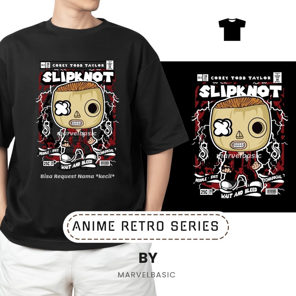 Jual MARVELBASIC KAOS CUSTOM EDISI ANIME RETRO SERIES °SlipKnot ... Jual MARVELBASIC KAOS CUSTOM EDISI ANIME RETRO SERIES °SlipKnot ...
