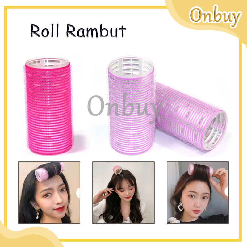 Jual 1 Pcs Roll Rambut Keriting Gulungan Rambut Poni Hair Curler / Roll ...