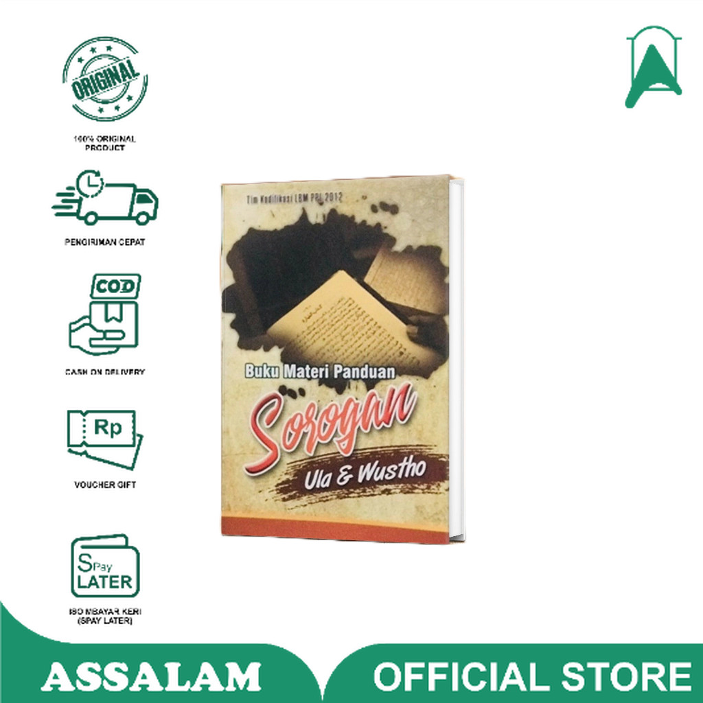 Jual Buku / Kitab Panduan Sorogan Ula & Wustho | Assalam Lirboyo ...