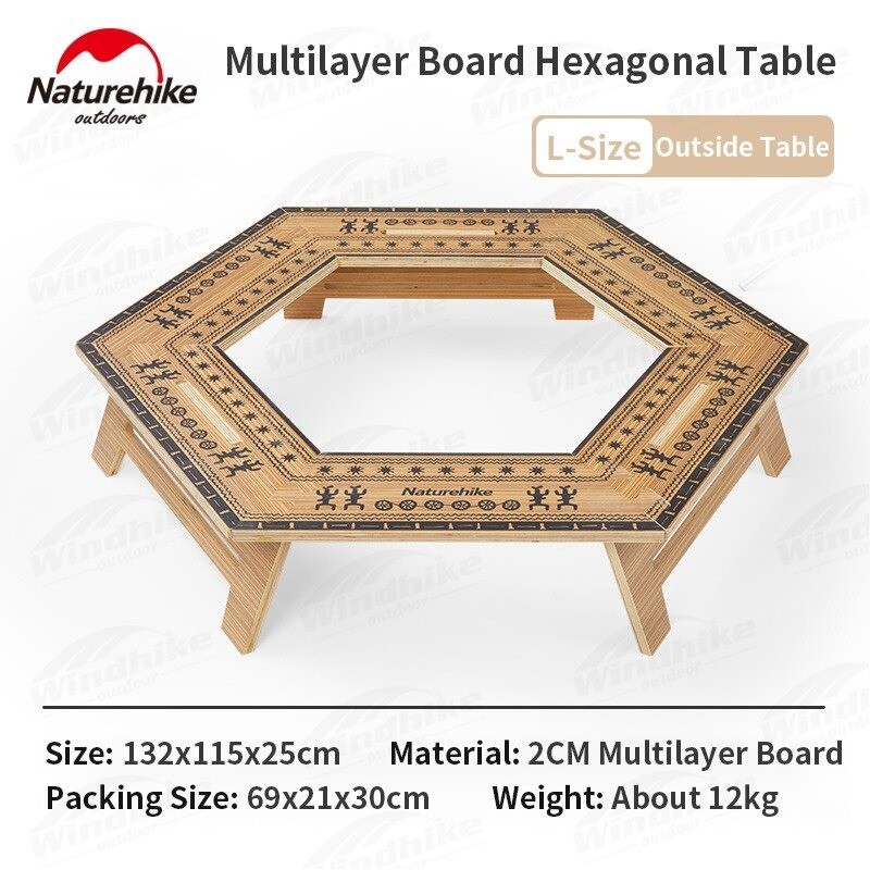 Jual MEJA HEXAGONAL NATUREHIKE NH21JU004 [M1] | Shopee Indonesia
