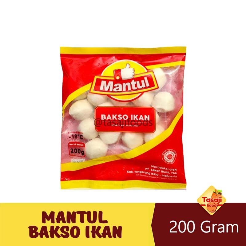 Jual Mantul Bakso Ikan 200gr Olahan Seafood Halal | Shopee Indonesia