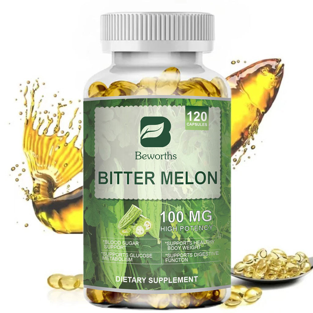 Jual BEWORTHS Bitter Melon Extract Capsules 100mg To Support Blood ...