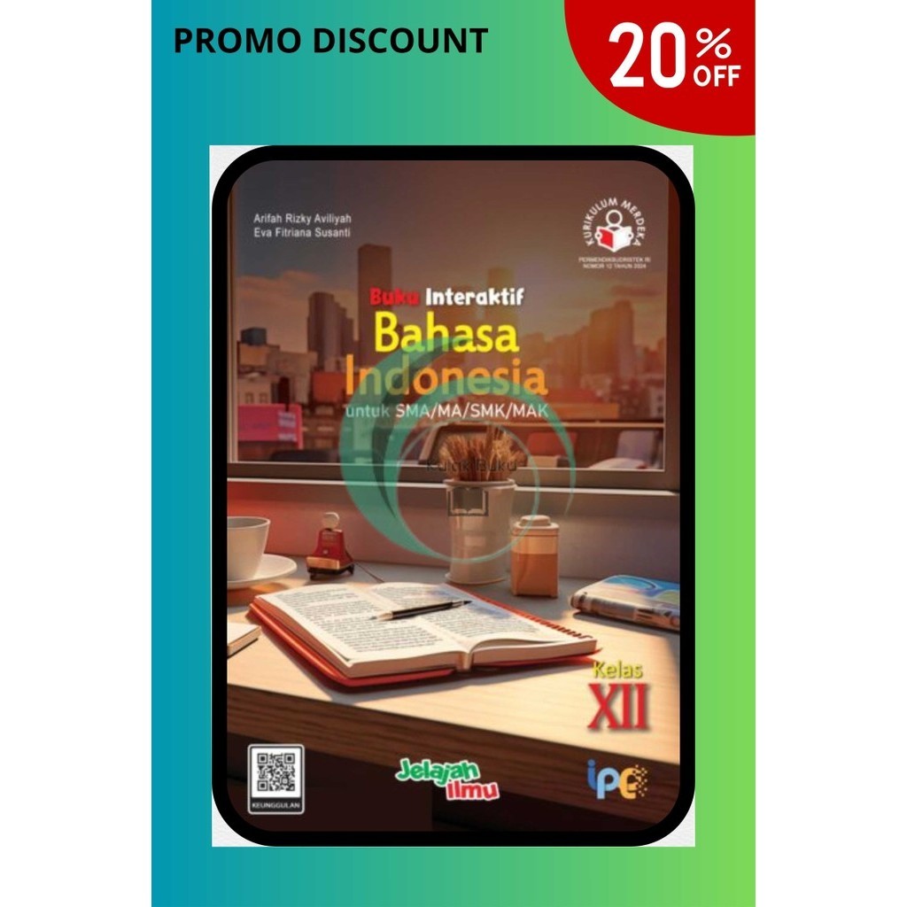Jual Buku Paket Interaktif Bahasa Indonesia Kelas 12/XII SMA/MA Kurikulum Merdeka Intan pariwara ...