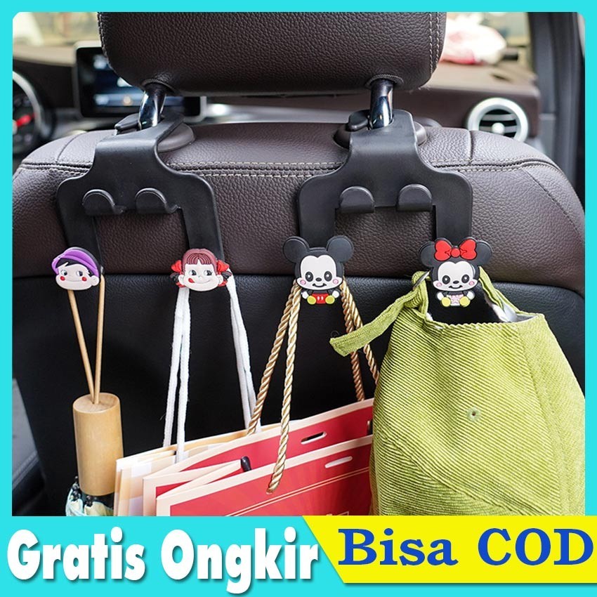 Jual Gantungan Mobil Car Hook Gantungan Jok Mobil Kait Kursi Mobil ...