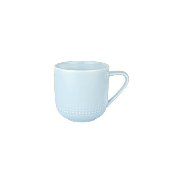 Jual ZEN Mug Gelas Keramik Dotted Lines Light Blue - 310 ml | Shopee ...