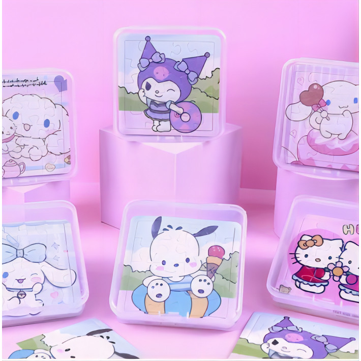 Jual Sanrio Fun Puzzle Hadiah kerajinan tangan DIY untuk hadiah anak ...