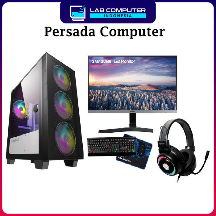Jual Full Set PC Gaming Intel i7 10700F | GTX 1050ti 4GB | LED 24 ...
